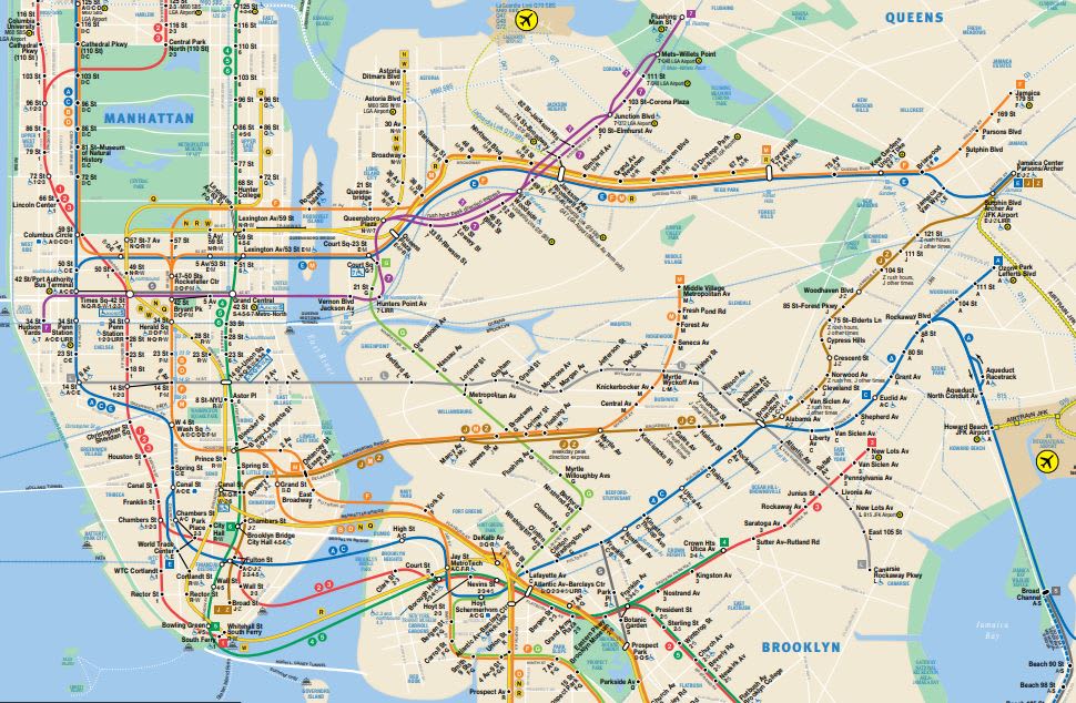 뉴욕 지하철 이용 방법 총정리