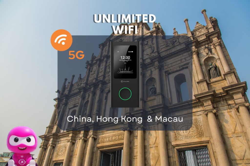 4G/5G WiFi (MY Airport Pick Up) for China, Hong Kong & Macau