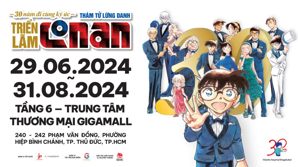 Detective Conan 30th Anniversary Exhibition in Ho Chi Minh City | NOL ...
