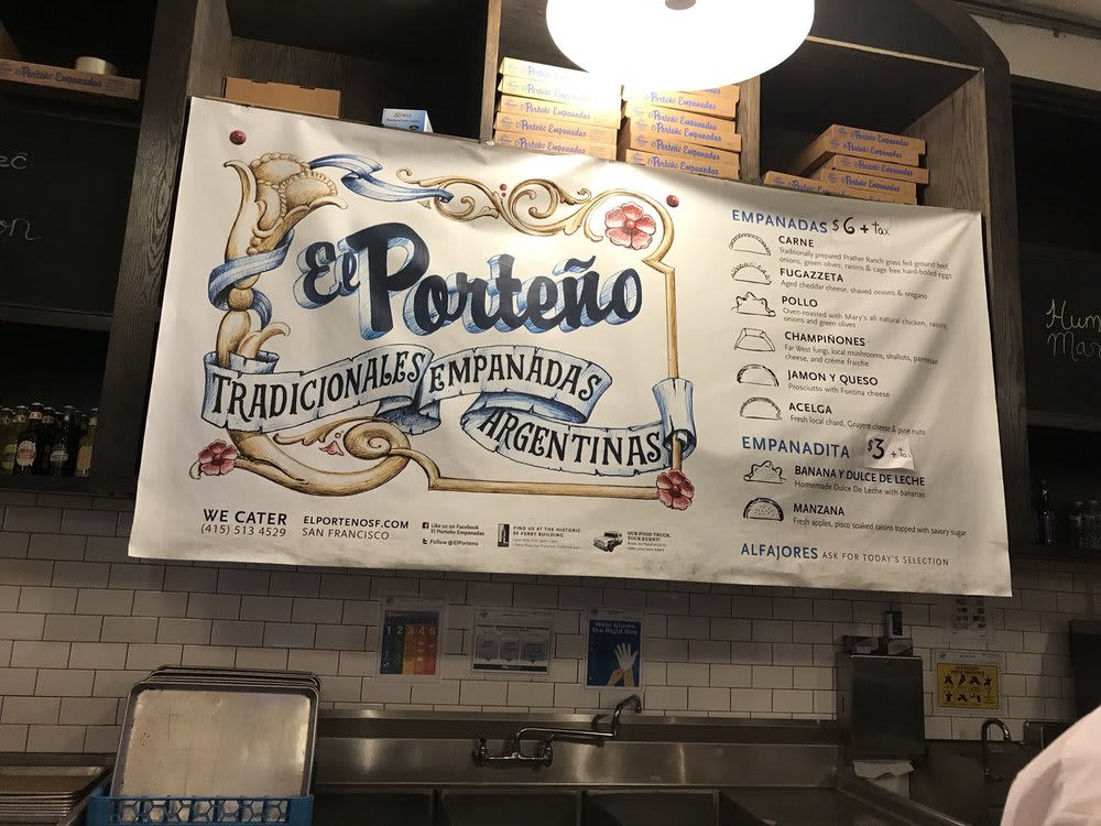 엘 포르테노 엠파나다 페리 빌딩 마켓 플레이스 점