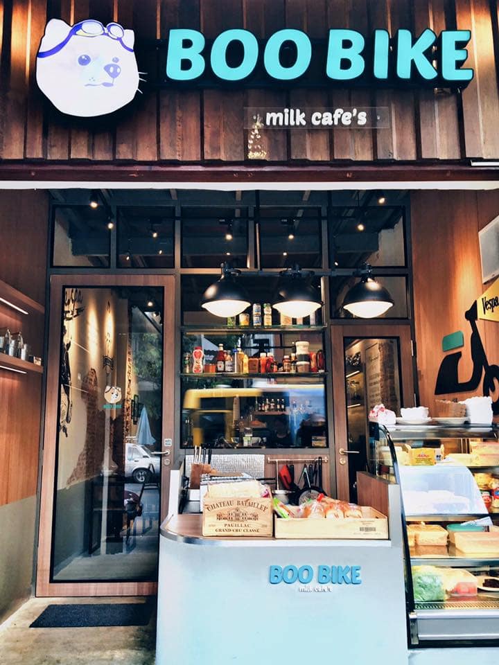 Boo Bike milk cafe's