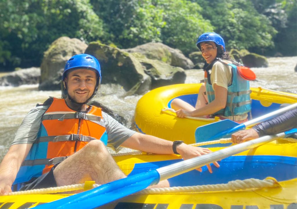 우붓 Wos River Tubing Adventure에서 즐기는 튜빙 - 트리플 투어티켓