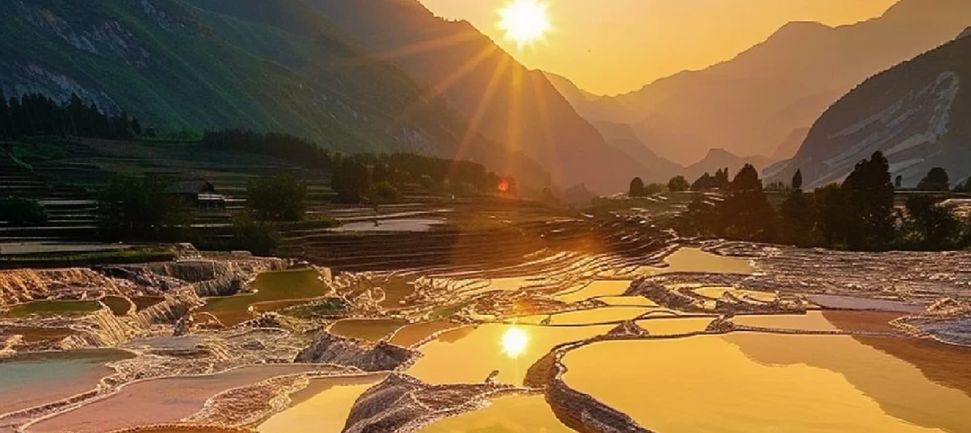 【중국 철도 여행】 쓰촨 황룡-구채구 고속열차 왕복 2일 투어 (2-8명 소규모 그룹 + 구채구 여행 사진 증정 + 선녀의 후원 ...